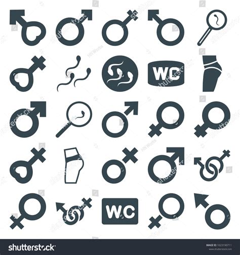 Sex Icons Set 25 Editable Filled Stock Vector Royalty Free 1023190711 Shutterstock