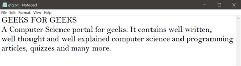 count the number of times a letter appears in a text file in python geeksforgeeks