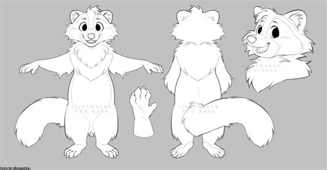 Anthro Raccoon P2u Base By Rivermakes On Deviantart