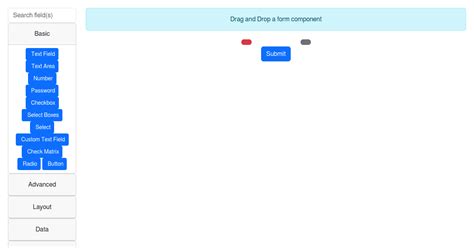Formio React Custom Text Field Forked Codesandbox
