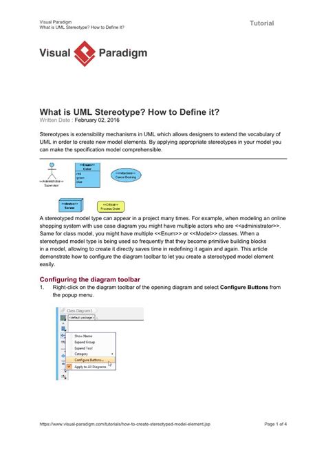 What Is UML Stereotype How To Define It DocsLib