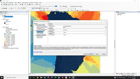 Arcmap Using ArcGIS Geostatistical Wizard For Kriging In ArcPy