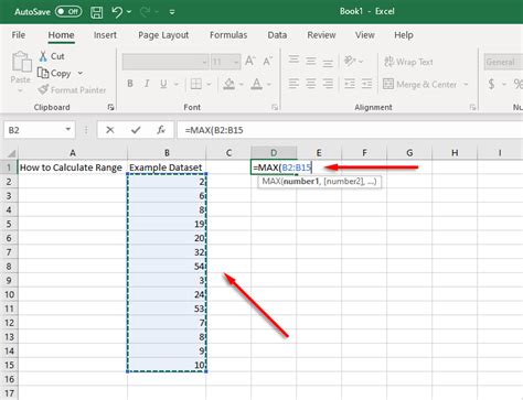 How To Find And Calculate Range In Excel