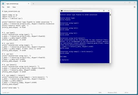why are there so many ways to do pytorch tensor type conversions open source biology