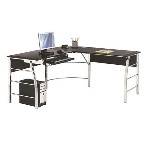 Glass Top Computer Desks At Robert Fitzsimmons Blog