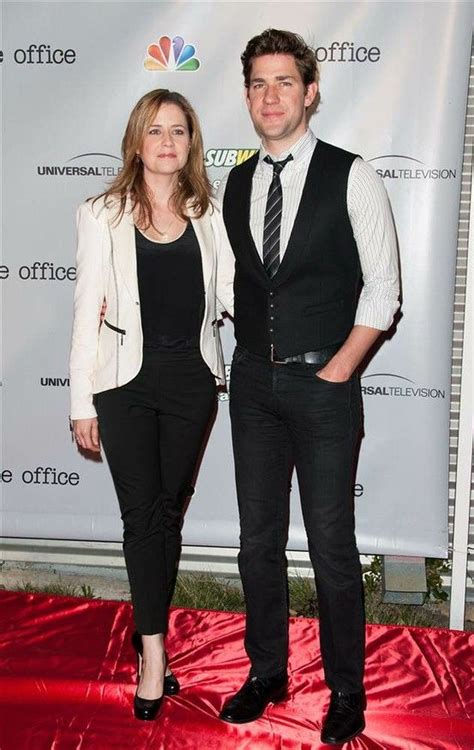 Jenna Fischer John Krasinski They Were Meant To Be Pam The Office The Office Show Jim Pam