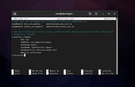 how to install and configure apache svn server on linux desktop