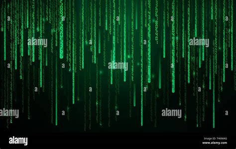 Green Matrix Code Wallpaper