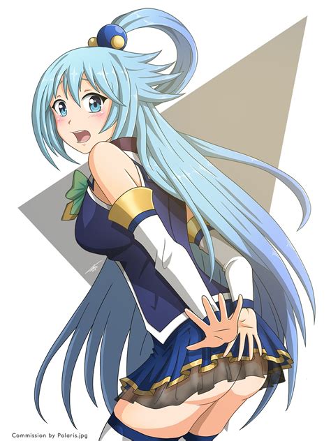 ﻿commission By Polaris Anime Ero Ass Oshiri попы Aqua Konosuba Anime Ero
