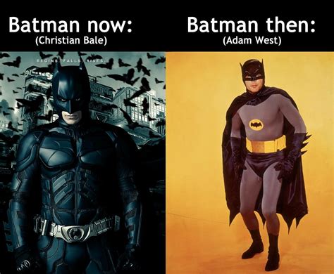 Batman Nowchristian Balebegins Fallbatman Thenadam West Funny Pictures Funny Pictures