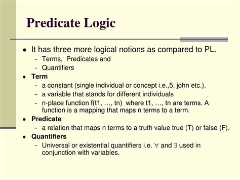 ppt predicate logic powerpoint presentation free download id 4115248