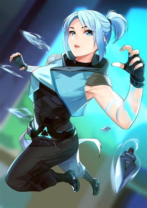 Download Valorant Jett Fan Art Wallpaper