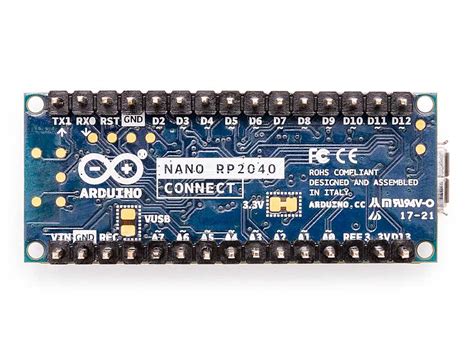 Arduino Nano RP2040 Connect Pinout Guide