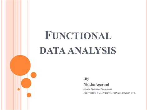 functional data analysis ppt