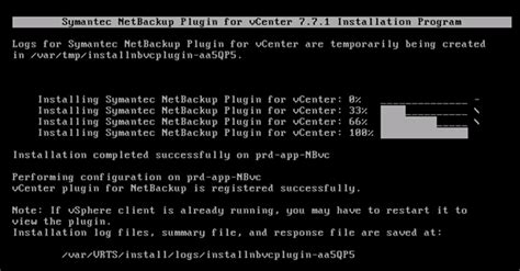 How To Install And Configure NetBackup Plugin For VMware VCenter