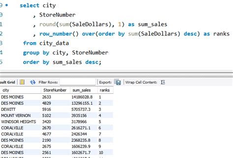 MySQL Temporary Table