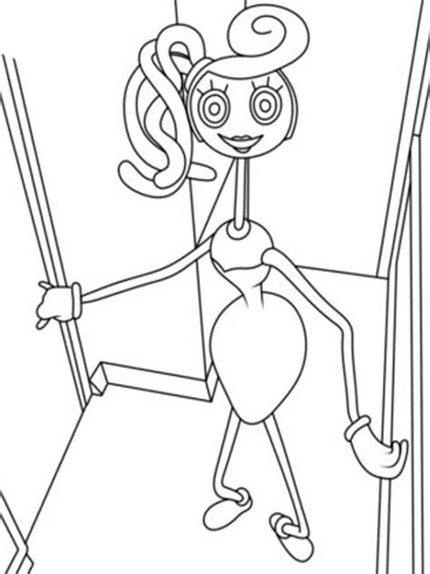 Mommy Long Legs Coloring Pages