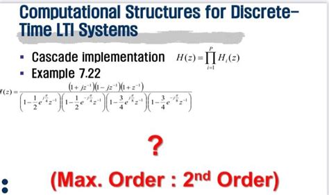 solved z computational structures for discrete time