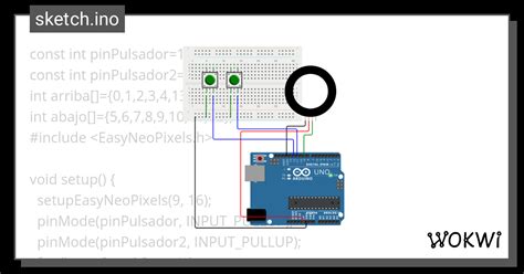 neopixels ring iii wokwi esp32 stm32 arduino simulator