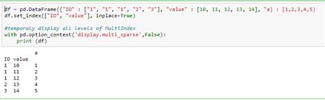 difficult problem with multi index in dataframe in python pandas stack overflow
