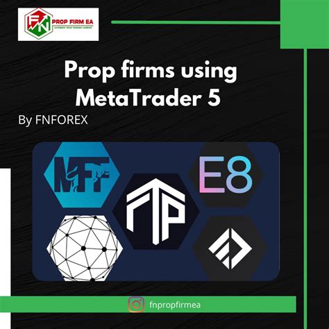 Proprietary Trading Firms Using MetaTrader 5 A Comprehensive Guide