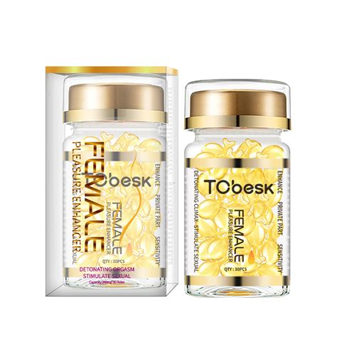 Female Orgasm Fluid Female Vagina Pleasure Enhancing Lubricant Capsule Clitoral Stimulation