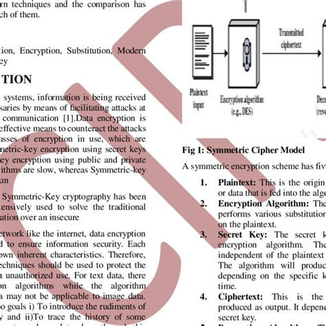 pdf classical encryption techniques