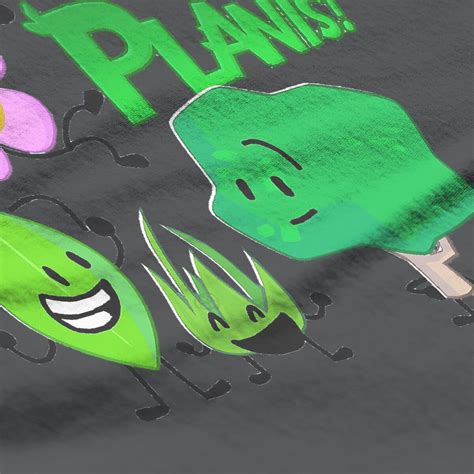 Bfb Plant Characters Battle For Dream Island Bfdi Feminine Shirts Bfdi Plush