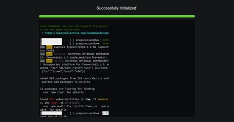 express typescript codesandbox