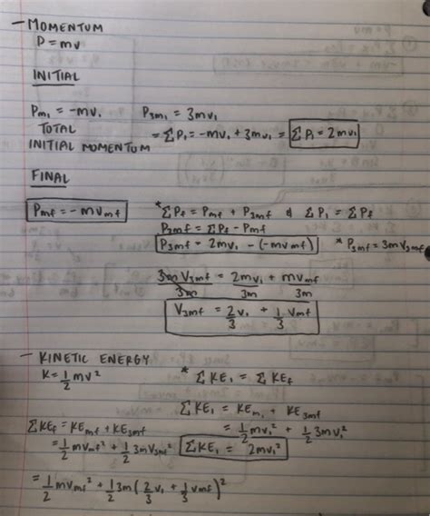 solved 53 figure p9 52 two particles with masses m and 3m