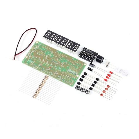 Diy Kit 31 Digital Clock Kit Using Seven Segment Displays Buildcircuitcom