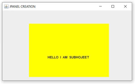 Java Swing Multiple Panels In One Frame Webframes Org