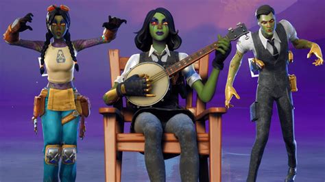 Fortnite ZOMBIE MARIGOLD MIDAS And JULES Custom Zombie Skins
