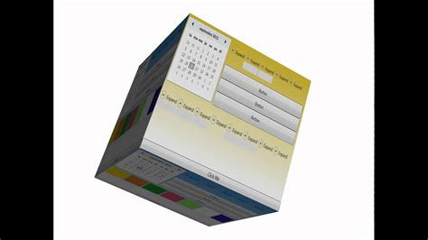 a wpf 3d cube demo youtube