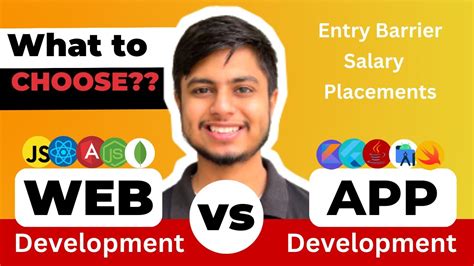 web development vs app development what to choose youtube