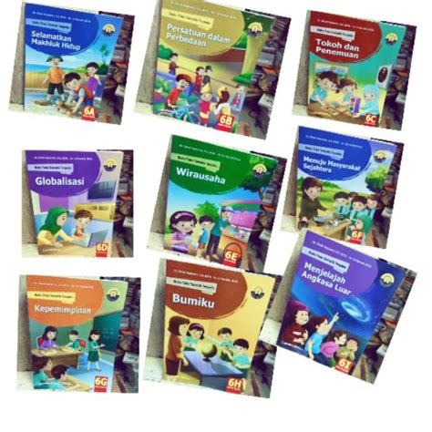jual buku teks tematik terpadu kelas 6a 6b 6c 6d 6e 6f 6g 6h 6i kurikulum 2013 edisi revisi