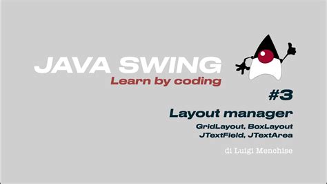 Java Swing Tutorial 03 Layout Manager GridLayout E BoxLayout YouTube