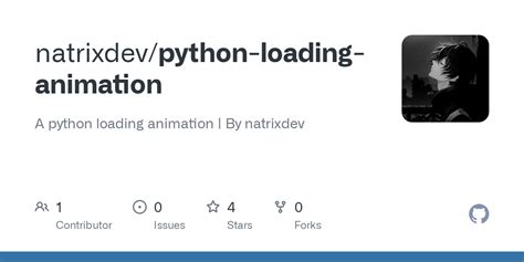 github natrixdev python loading animation a python loading animation by natrixdev
