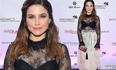 Sophia Bush Shows Off Her Cleavage In Lace Dress At Gala WEATHER INTERNAL