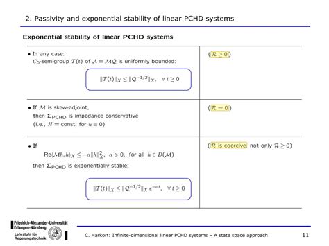 ppt infinite dimensional linear port hamiltonian systems a state space approach powerpoint