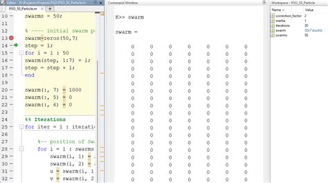 particle swarm optimization pso matlab code explanation simulation tutor