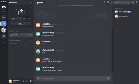 Building A Discord With Python And Repl It DEV Community