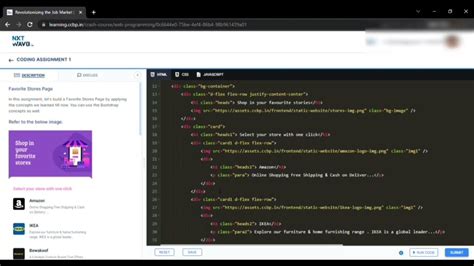 nxtwave 4 0 html and css coding assignment 1 youtube