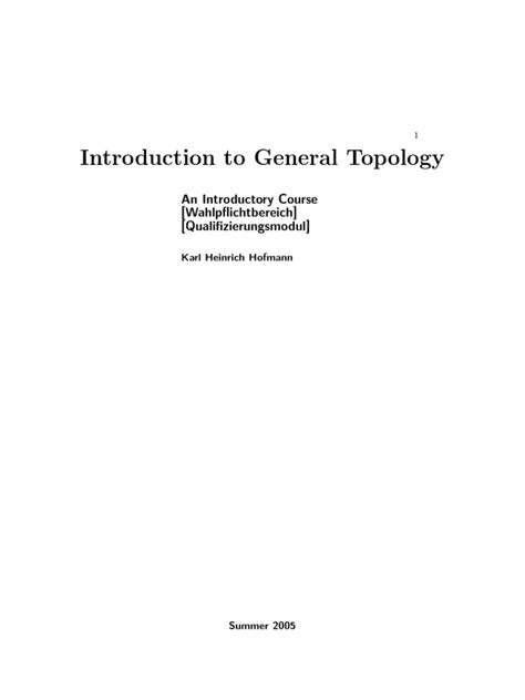 introduction to general topology pdf continuous function compact space