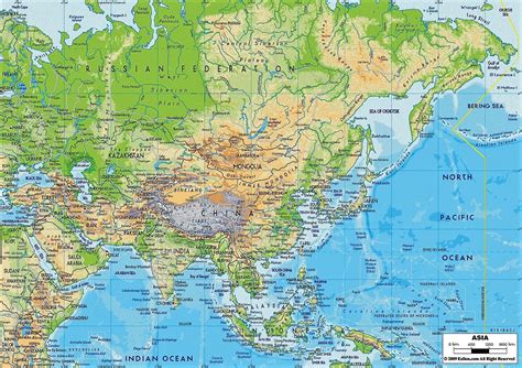 Compartir Imagen Planisferio De Asia Con Nombres Y Division