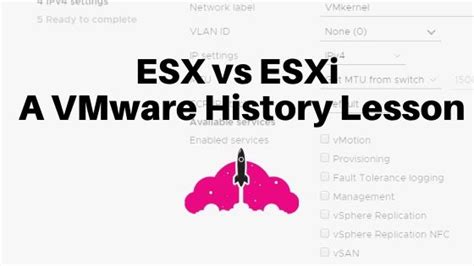 Esx Vs Esxi A Vmware History Lesson Vmiss Net