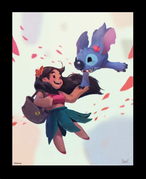 Lilo And Stitch Yewon Park On Artstation At Artworknk2z6 Lilo And