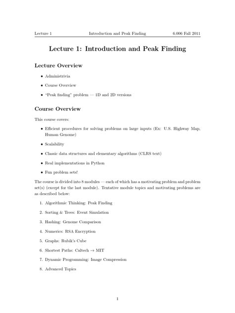 mit6 006f11 lec01 pdf algorithms computer science