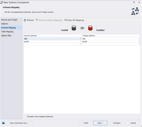 different ways to compare sql server tables schema and data {coding}sight