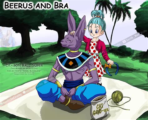 Beerus And Bra Bulla Briefs Dragon Ball Super By Mon Kishu On Deviantart
